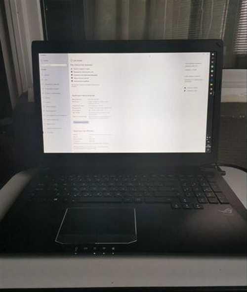 Игровой ноутбук Asus g750j