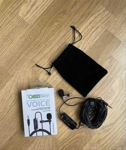 GreenBean Voice E2R HPF 27509 Петличный микрофон