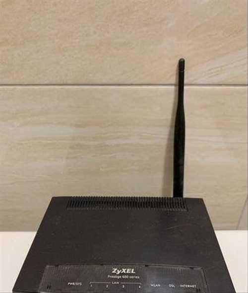 Роутер adsl zyxel Prestige 600