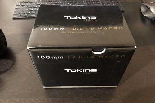 Tokina Firin 100 macro 2.8 FE