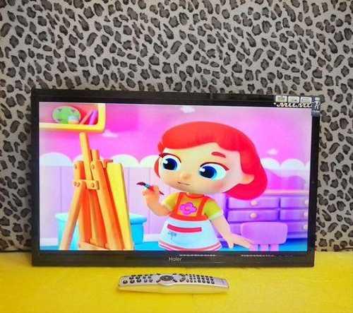 ЖК тв Haier 28" (DVB-T2/C)