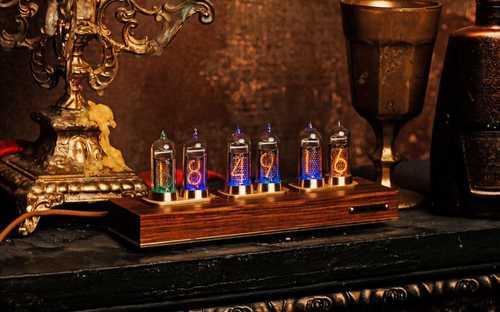 Ламповые часы Nixie Clock на ин-14 серии Корвет