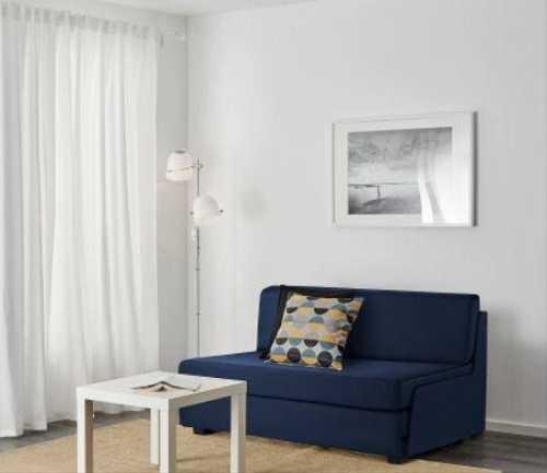 Диван-кровать Свэнста синий Икеа IKEA
