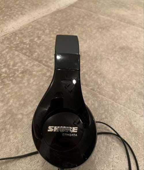 Наушники shure srh240a