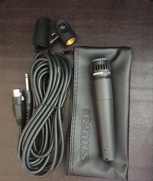 Shure SM57 динамический инструментальный микрофон
