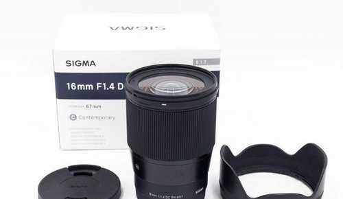 Sigma AF 16mm f/1.4 DC DN Sony E