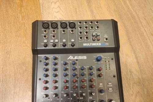 Alesis multimix 8 usb fx микшерный пульт