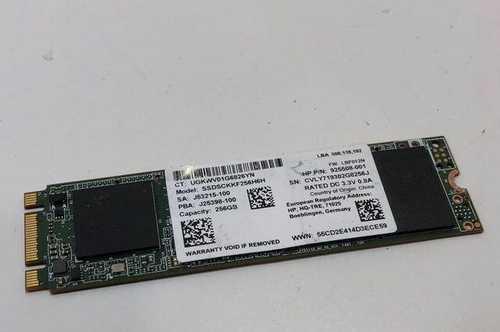 SSD M2 Intel Pro 5400 ssdsckkf256H6H 256GB