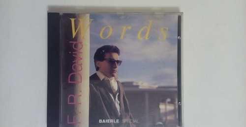 CD F.R. David - Words Germany Baierle 1982г