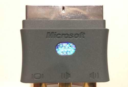 Xbox 360 переходник RCA - scart