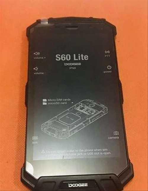 Дисплей с рамкой для doogee S60 Lite
