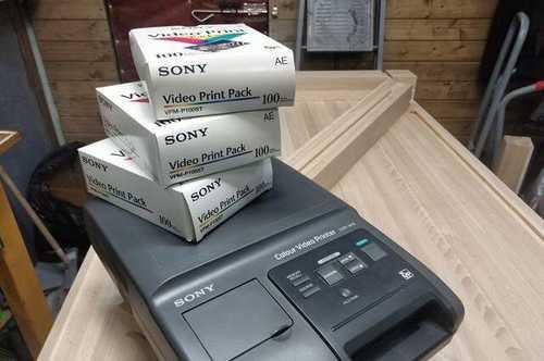 Компактный фото видео принтер sony cvp-m1e