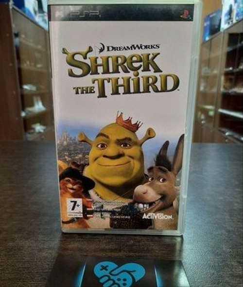 Shrek the Third. Лицензионный диск для PSP