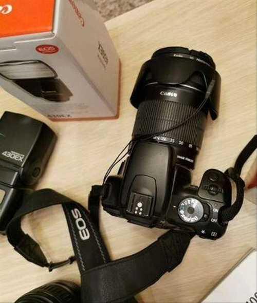 Canon 400d, EFs 18-135, speedlite 430ex, 2GB
