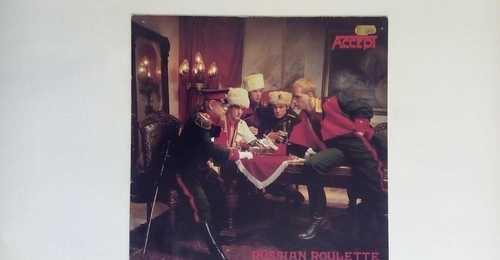 LP Accept - Russian Roulette Germany RCA 1986г
