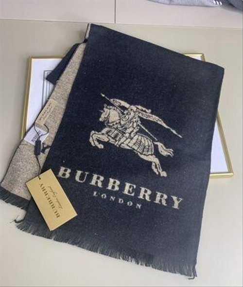 Шарф burberry мужской кашемир