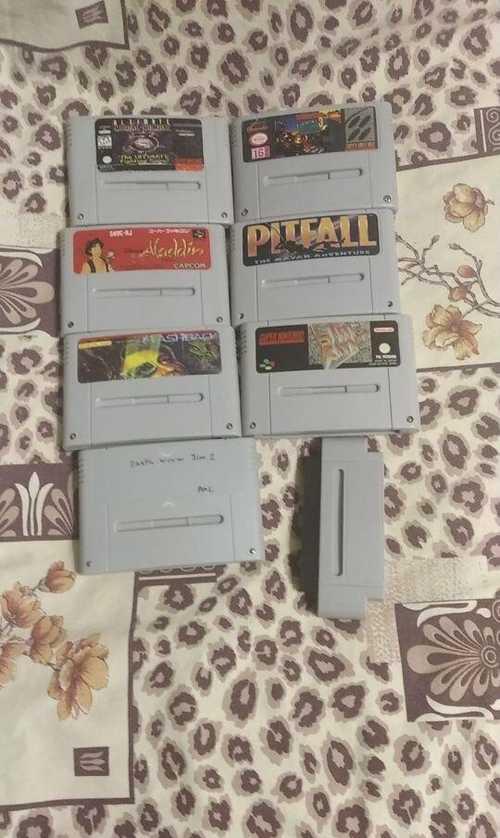 Игры для snes Super Nintendo Pal