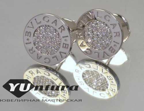 Серьги Bvlgari Булгари