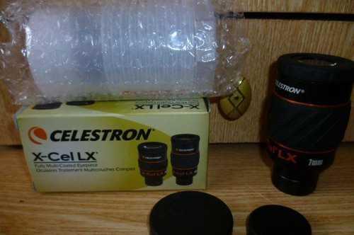 Окуляр Celestron x-cel lx 7 mm для телескопа