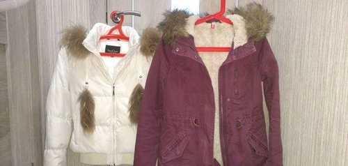 Куртка пуховик Snow Classic и парка Н&М. Размер 42