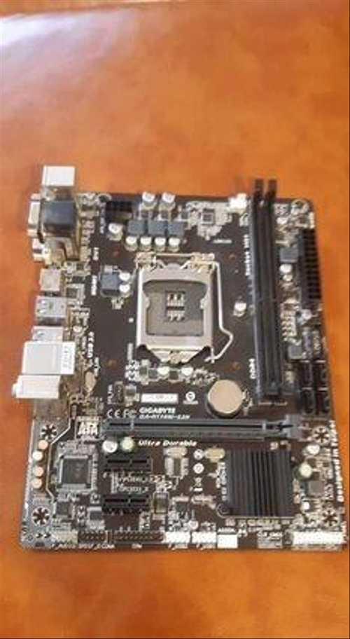 Материнская плата gigabyte GA-H110M-S2H
