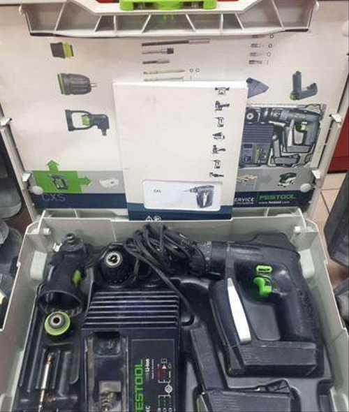 Шуруповерт Festool CXS Li 1,5 set