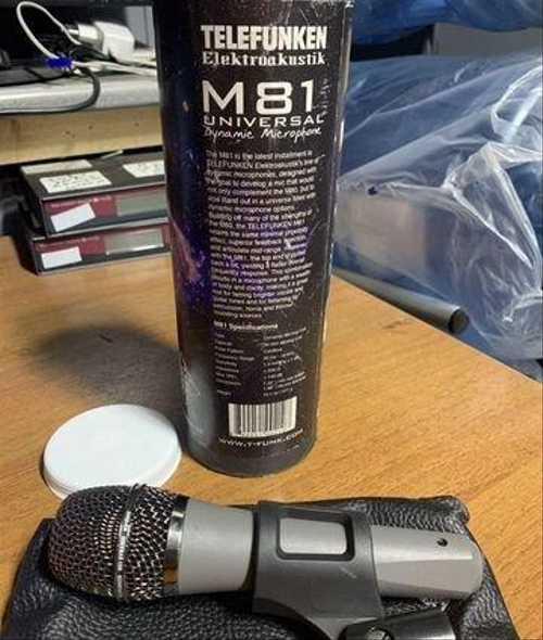 Студийный микрофон Telefunken M81