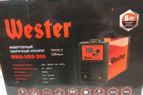 Wester mma vrd. Сварочный аппарат Wester 500.