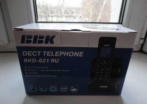 Телефон dect BBK BKD-821RU Новый. 