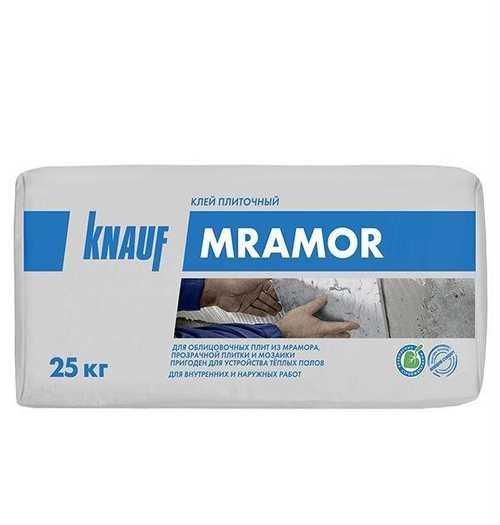 Клей для плитки Knauf Мрамор 25 кг белый