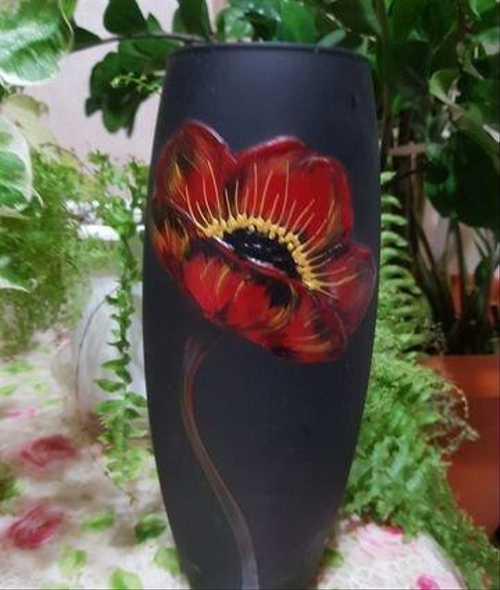 Большие красивые вазы для цветов, керамика, стекло