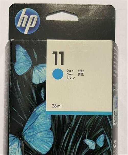 Картридж HP 11, голубой / C4836A Оригинал