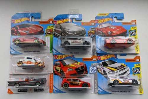 Модели Hot wheels старый Мэйн/id (2017-2021)