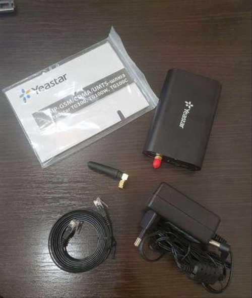 Yeastar TG100 3G GSM VoIP шлюз 6шт