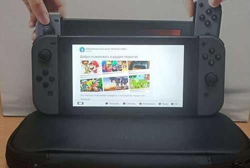 Nintendo Switch 32gb + Чехол