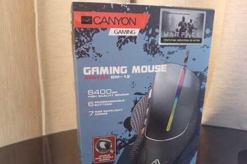Игровая мышь Canyon Apstar GM-12 (CND-SGM12RGB)