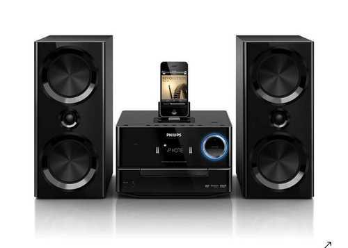 Музыкальный центр philips dvd micro music system D