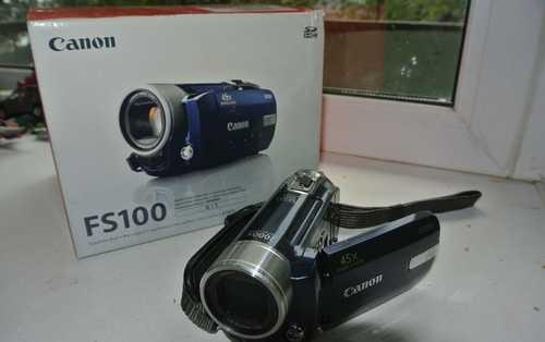 Видеокамера Canon FS100 звонить с 10 до 20ч