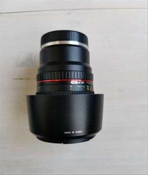 Объектив Samyang MF 85mm f/1.4 AS IF Sony E