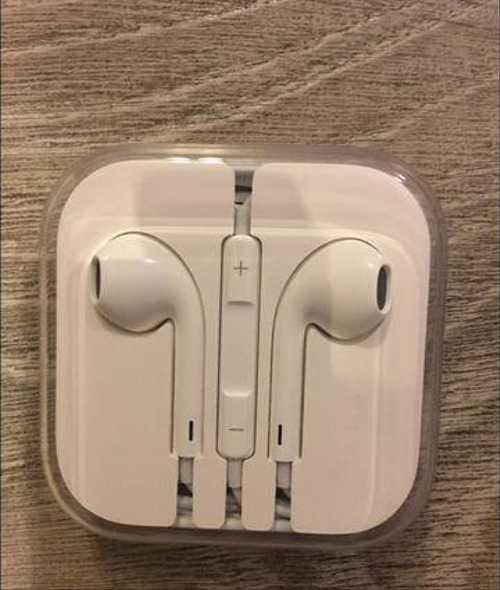 Наушники Apple EarPods (3.5 мм) новые