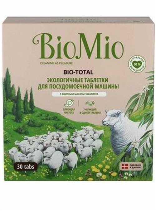 Таблетки для посудомоечной машины Bio Mio
