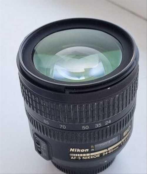 Объектив Nikon AF-S nikkor 24-85 F3.5-4.5 G ED
