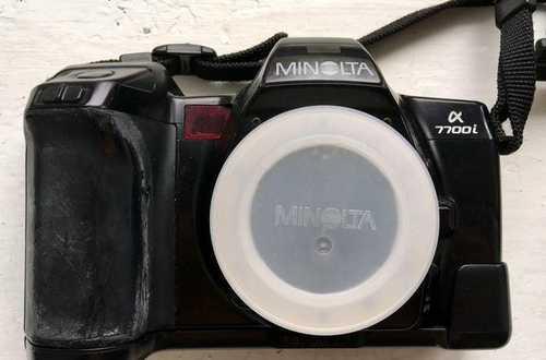 Minolta 7700i пленочный фотоаппарат