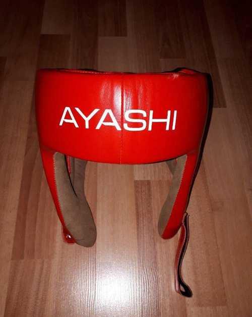 Боксерский шлем ayashi, красный