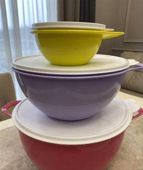 Новые чаши от Tupperware