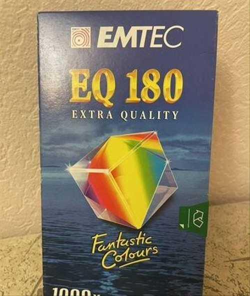 Видиокассета новая emtec EQ180