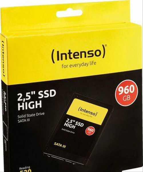 SSD 960GB Intenso (3813460) новый