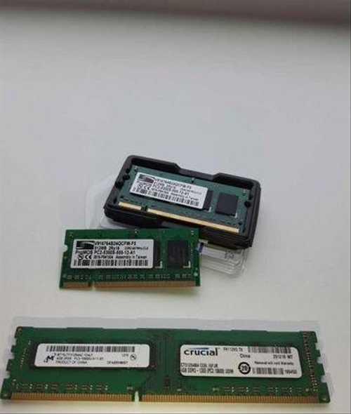 Оперативная память DDR 2 and DDR3