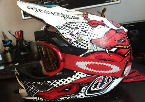 Шлем fullface troy lee medusa d3