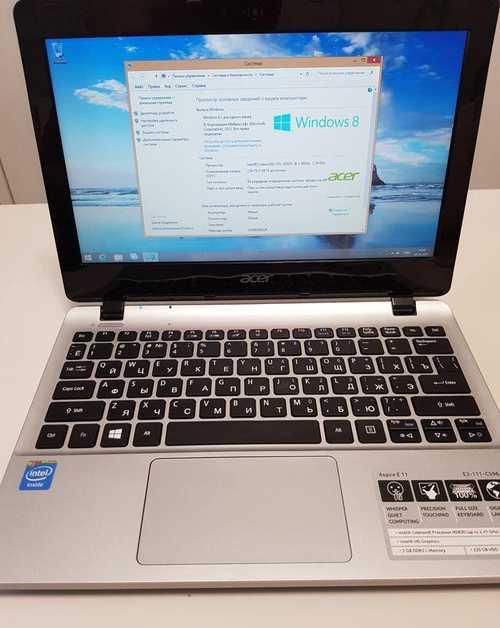 Ноутбук Acer Aspire E11 e3-111-c596